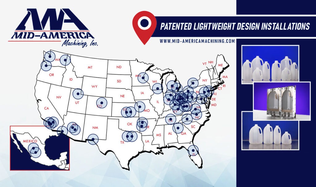 Mid-America Machining - Extrusion Blow Molds & Design Services